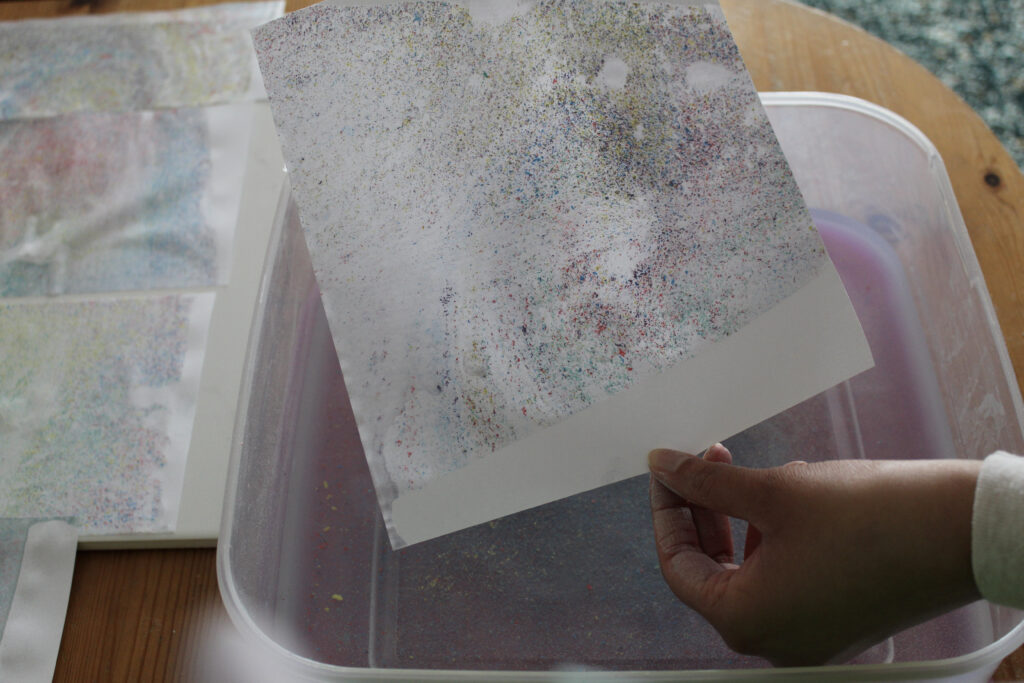 Quick Craft: Floating Chalk Prints - Creative Active Lives